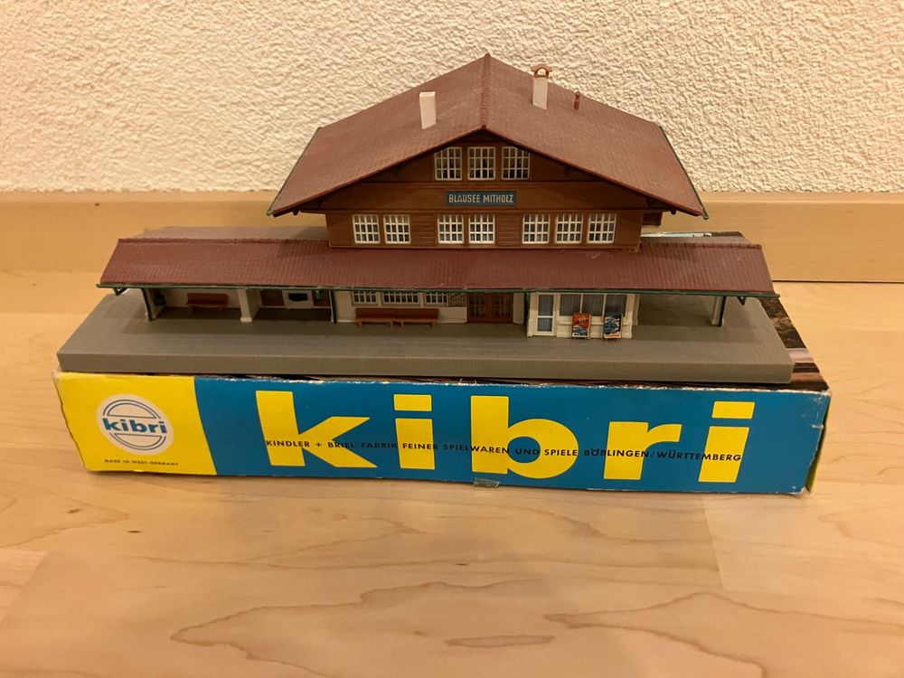 Kibri Bahnhof Blausee Mitholz 9508, H0, Vintage | Kaufen auf Ricardo