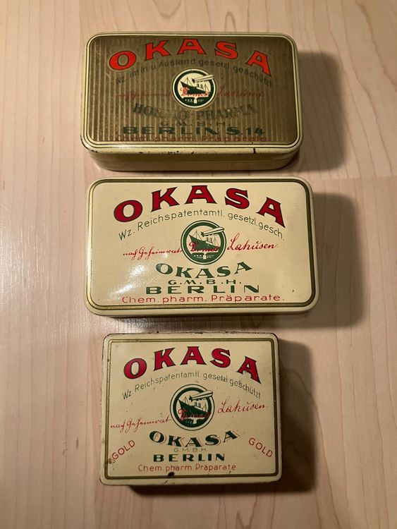 Blechdosen Okasa | Kaufen auf Ricardo