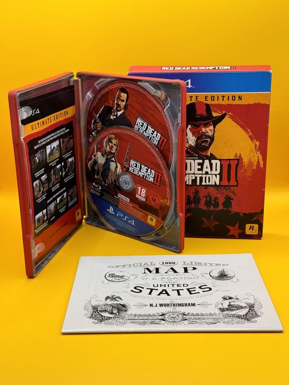 Red Dead Redemption 2 Ultimate Edition PS4 Steelbook 💯🔝🤩 (Gebraucht) in ...