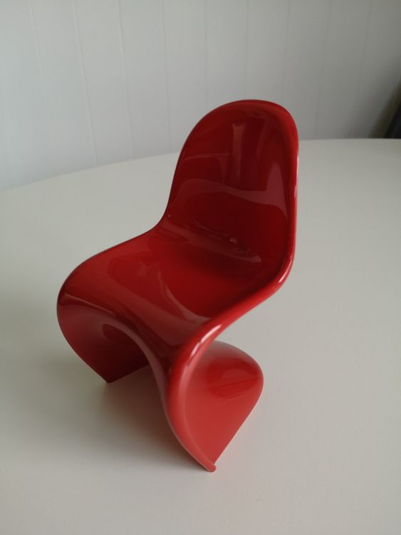 VITRA MINIATUR PANTON CHAIR, ROT | Kaufen auf Ricardo