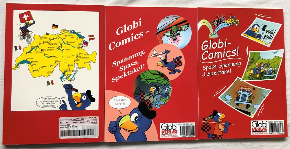 GLOBI - Comic - Nr.1/2/3 - Komplette Serie (Gebraucht) in Schaffhausen ...