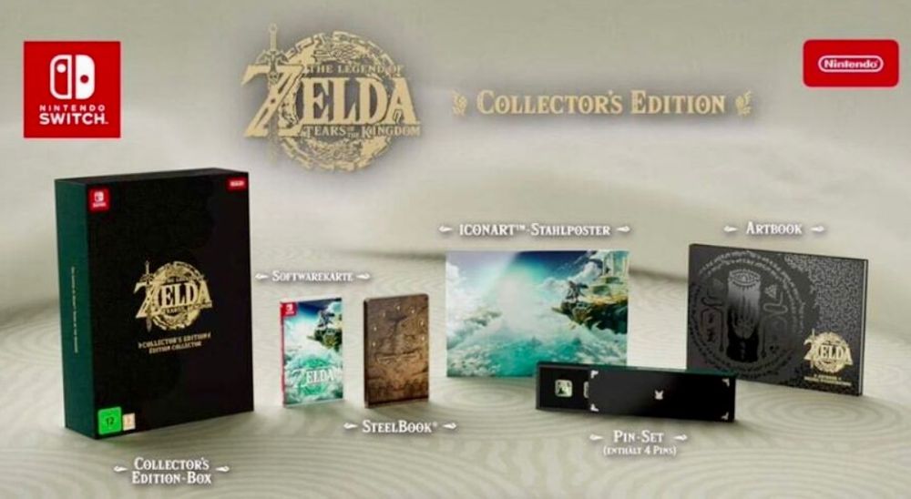 Neu Zelda Tears Of The Kingdom Collectors Edition Nintendo Comprare