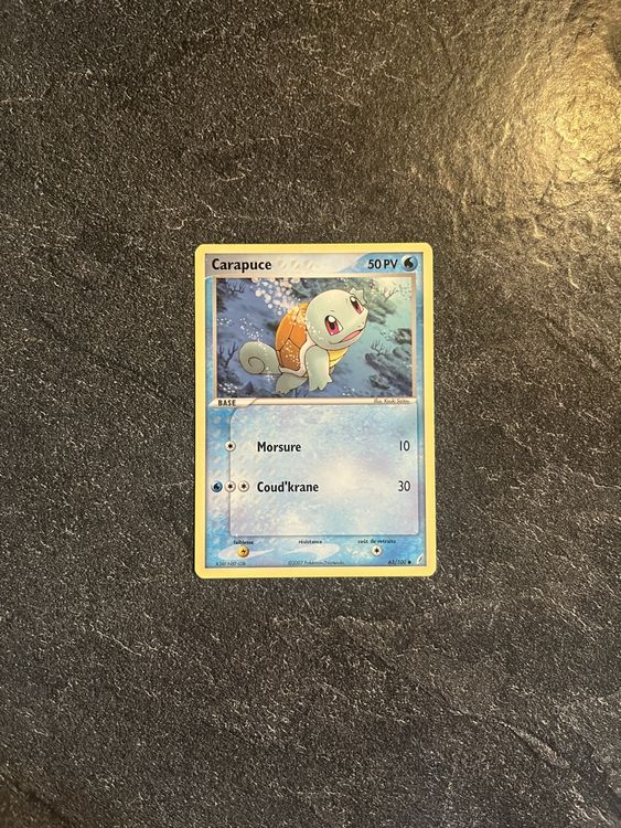 🇫🇷 Carapuce - Bloc ex Gardiens de Cristal - 63/100 (D'occasion) à Baulmes pour CHF 2 – avec ...