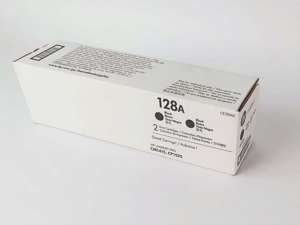HP LASERJET PRO Tonerpatrone Schwarz 128A für CM1415/CP1525 (Neu und ...