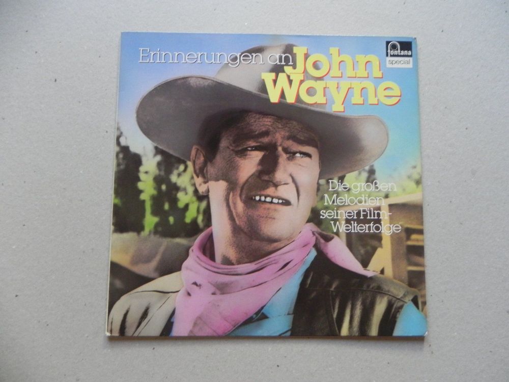 LP Film Soundtrack Western John Wayne Filmwelterfolge 1979 (Gebraucht ...