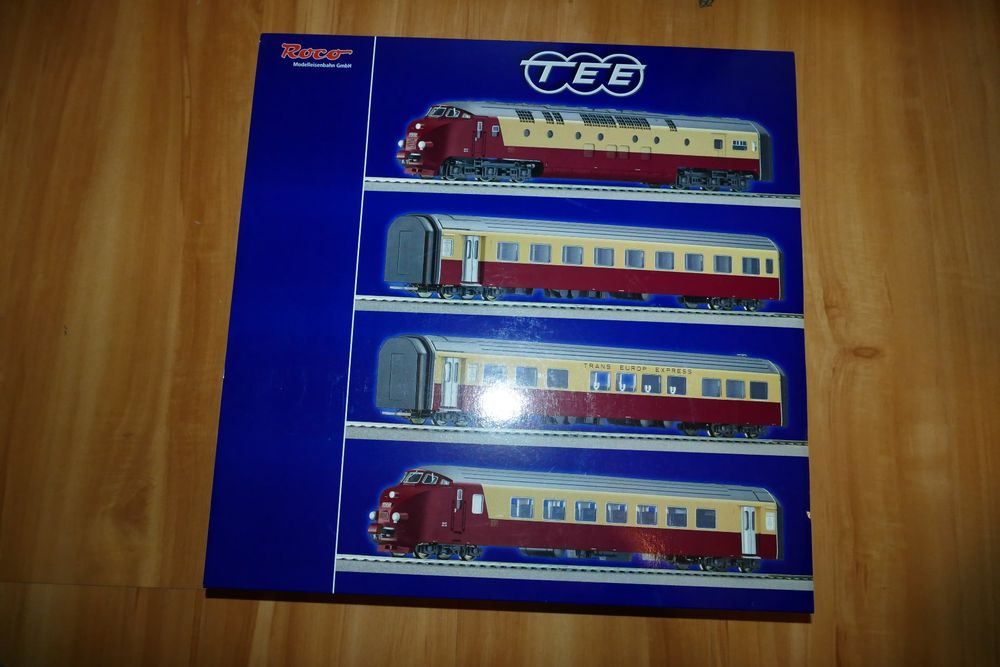 Roco H0: SBB TEE-Dieseltriebzug Ram 4-teilig Arbalete (Neu und ...