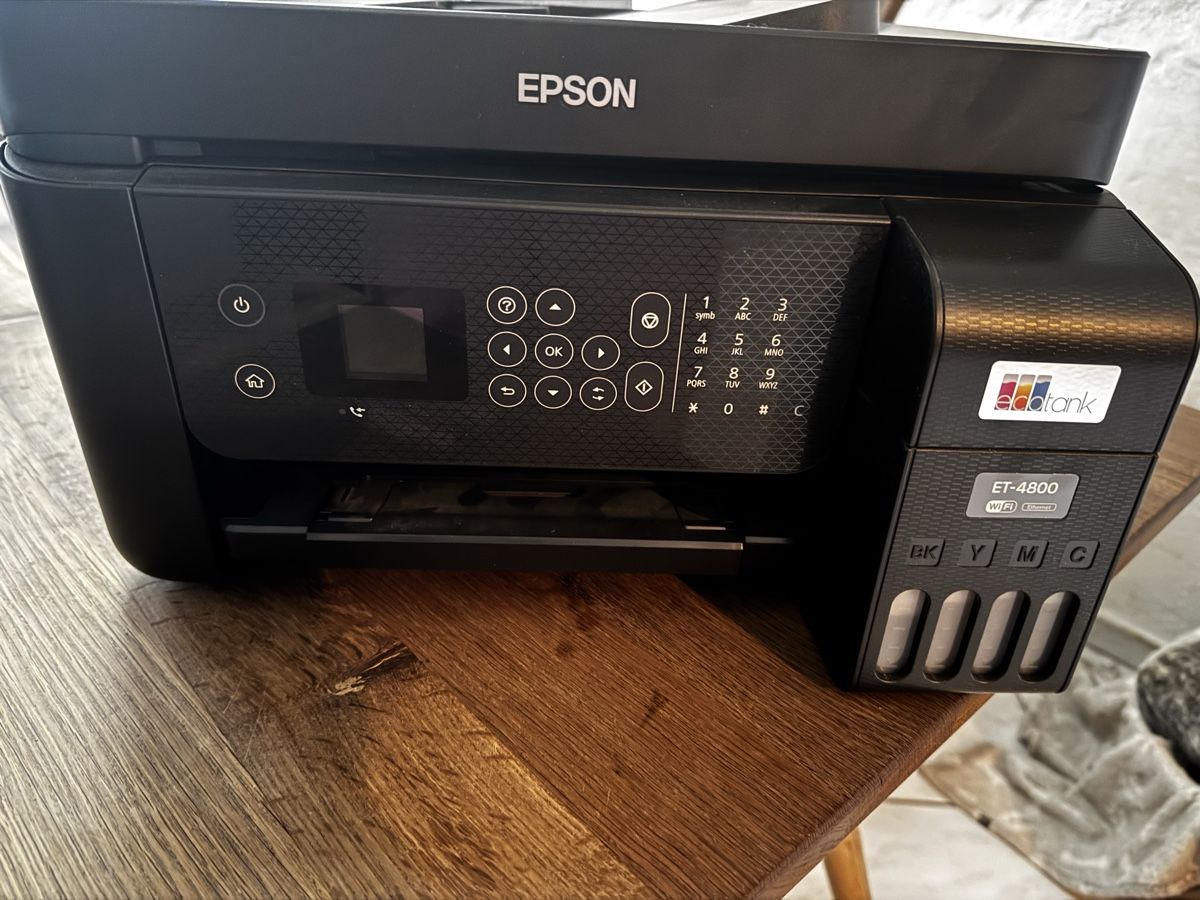 Epson EcoTank ET-4800 Multifunktionsdrucker - Top Zustand! (Gebraucht ...