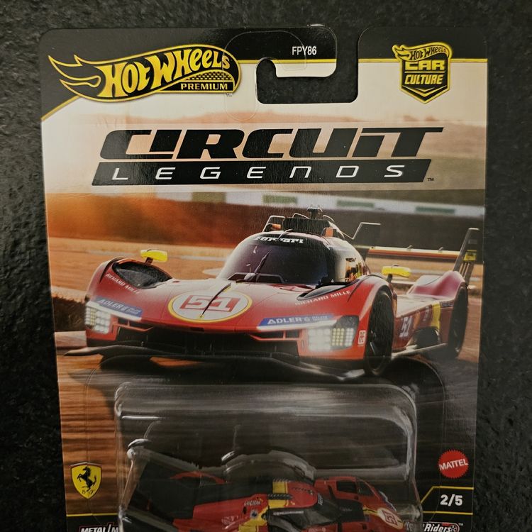 Hot Wheels Premium Ferrari 499P Circuit Legends, Neu! (Neu und ...