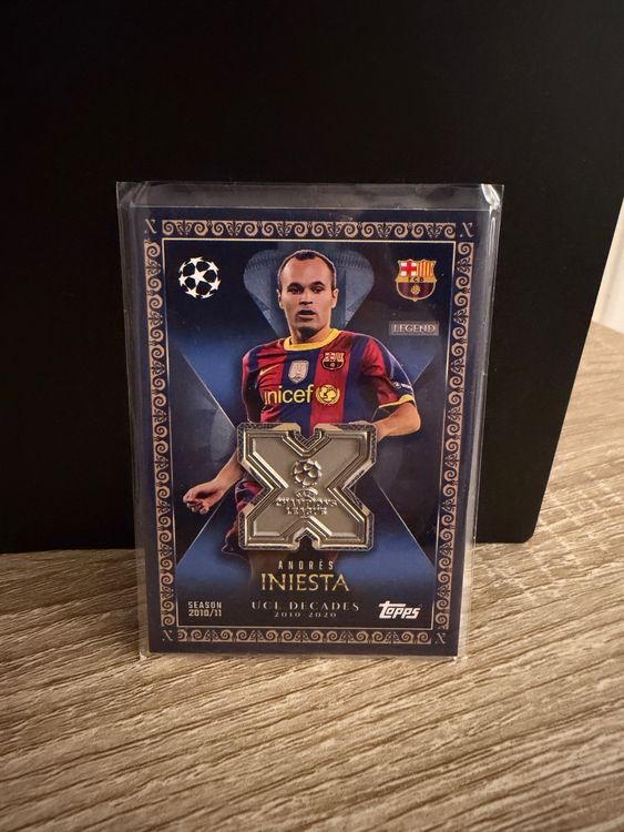 Andres Iniesta Relic Match Attax Extra 2025/26 (Gebraucht) in Nidau für ...