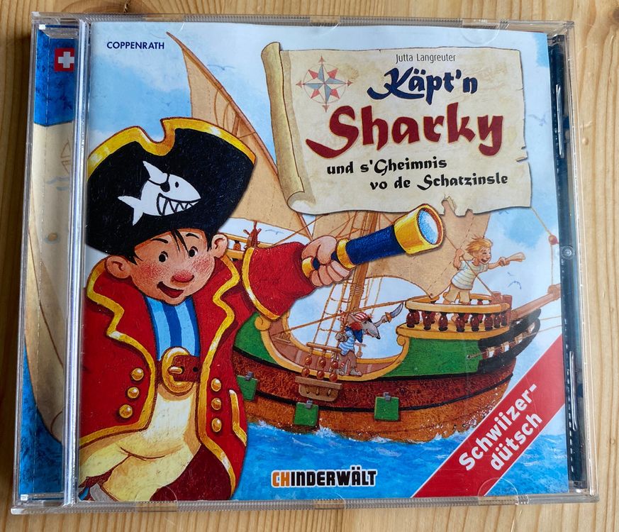 Käpt’n Sharky und s‘ Gheimnis vo de Schatzinsle (Gebraucht) in Weinfelden für CHF 7 – mit ...