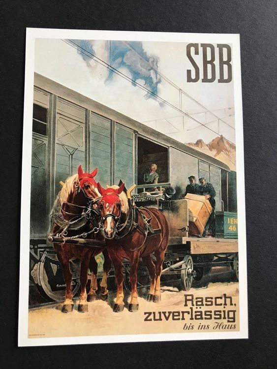 Jubiläumskarte der SBB | Kaufen auf Ricardo