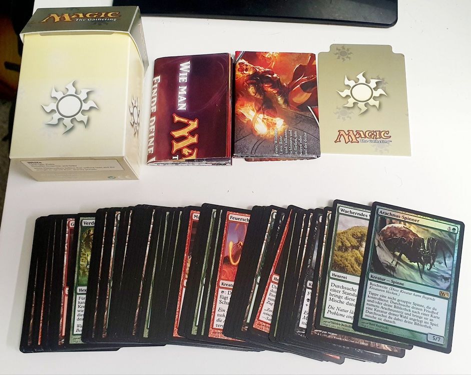 Magic The Gathering TGC Karten + Box (Trading Card Game) (Gebraucht) in ...