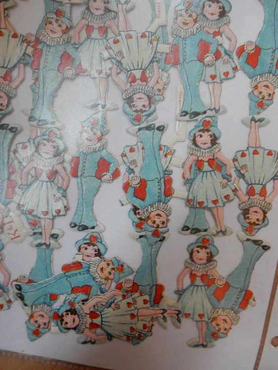 antike Glanzbilder Oblaten Nostalgie Albumbilder Pierro | Kaufen auf Ricardo