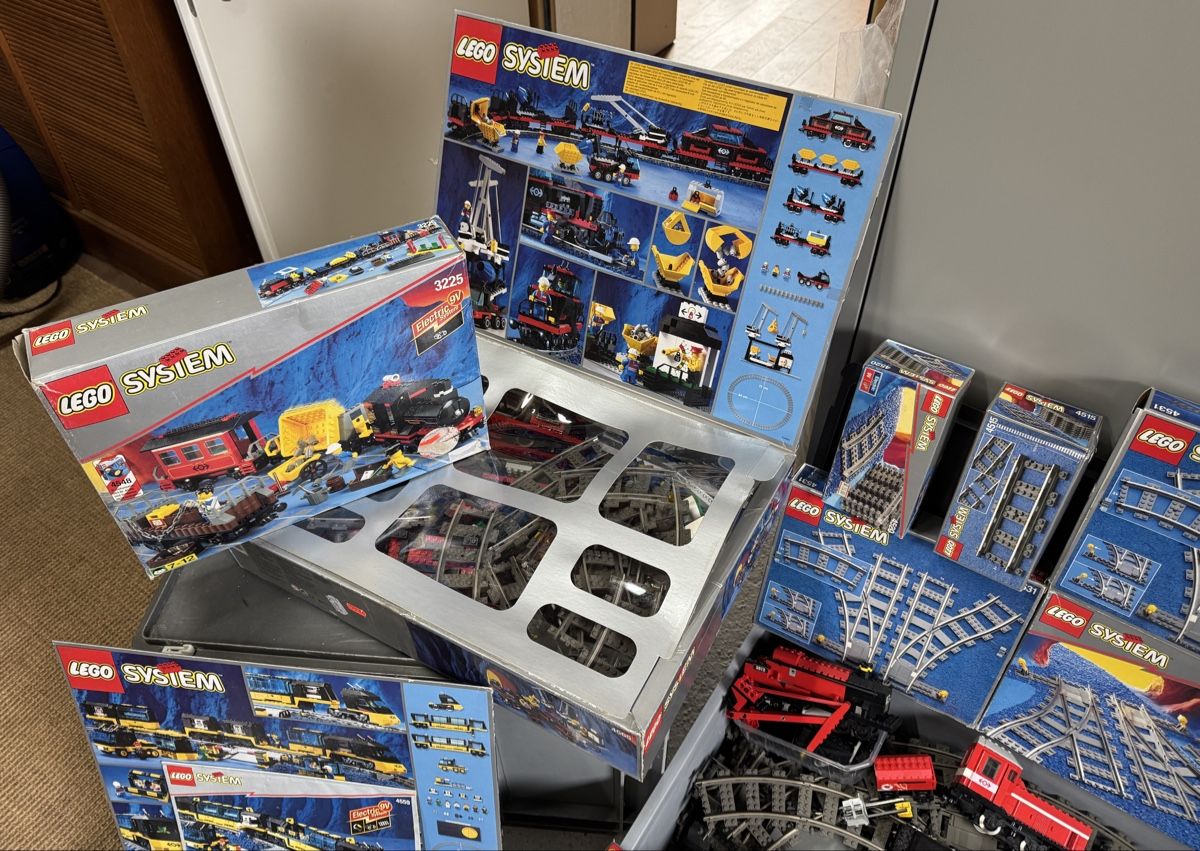 LEGO Sammlung Eisenbahn, Vollständig mit Trafos und Motoren (Gebraucht ...