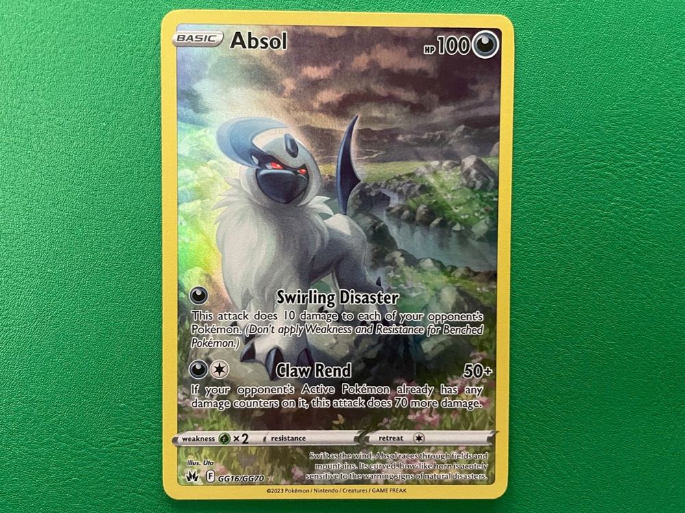 Pokémon Crown Zenith: Absol GG16/GG70 (EN) (Gebraucht) in Lenzburg für CHF 3.9 – mit Lieferung ...