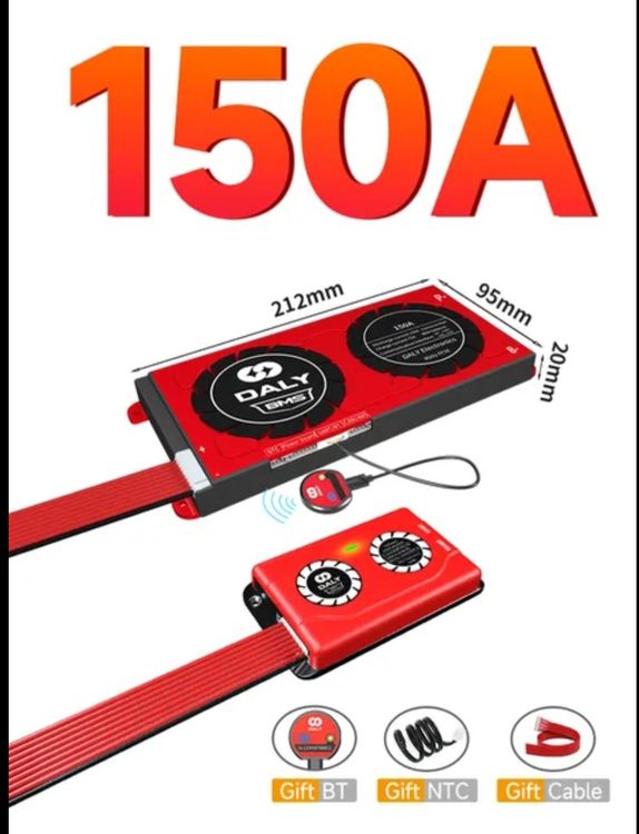 Daly BMS 24v 8s 150A (Neu (gemäss Beschreibung)) in Riehen für CHF 51 – mit Lieferung auf ...