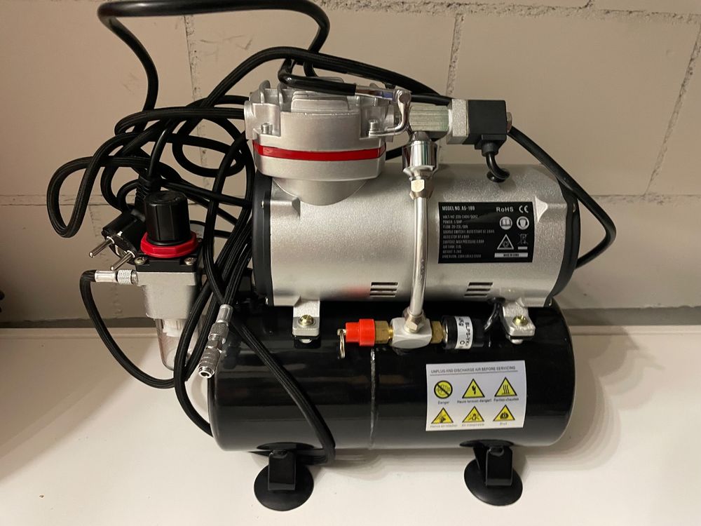 Wiltec Airbrushkompressor-AS189 (Gebraucht) in Horgen für CHF 80 – nur ...