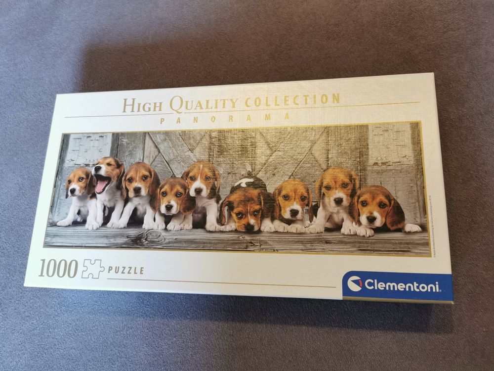 Clementoni Puzzle 1000 Beagle (Gebraucht) in Fischbach-Göslikon für CHF ...