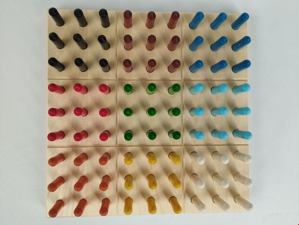 COLORDOKU Farbsudoku aus Holz (Neu (gemäss Beschreibung)) in ...
