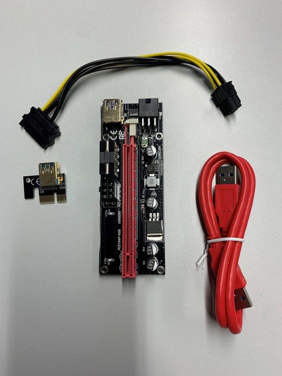 PCIe GPU Riser Vers.009s - Mining (Neu (gemäss Beschreibung)) in Elsau ...