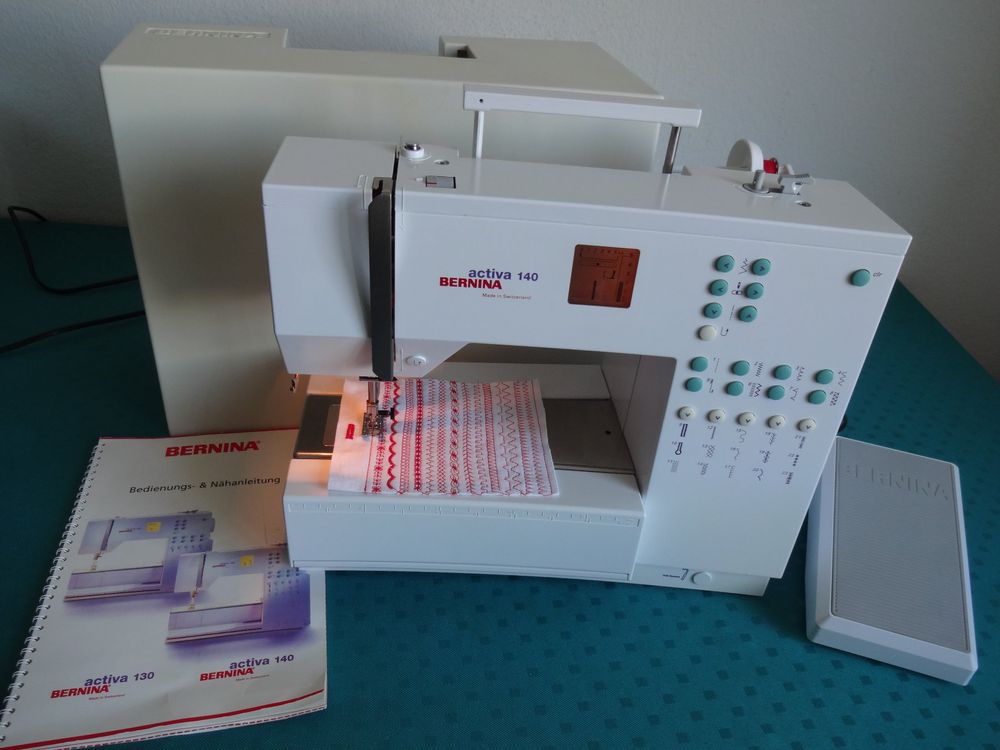 *BERNINA activa 140* Revidiert mit 2-Mon.Garantie (Gebraucht) in ...