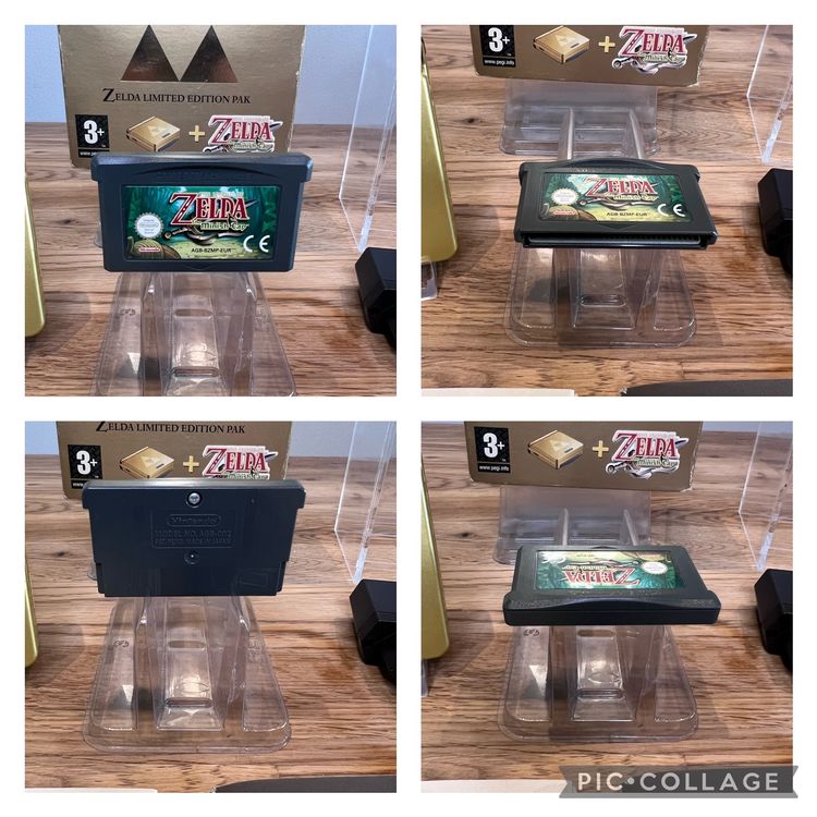 Gameboy Advance Sp Zelda Edition mit Ovp und Spiel ab 1.- (Gebraucht ...