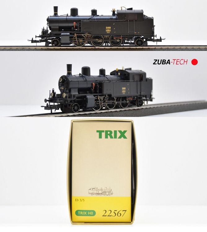 Trix 22567 Dampflok Eb 3/5 SBB H0 GS Digital mit OVP (Gebraucht) in St ...