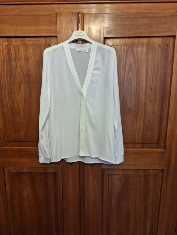 Edle, knopflose weisse Bluse von Rich&Royal (Neu (gemäss Beschreibung)) in Basel für CHF 25 ...