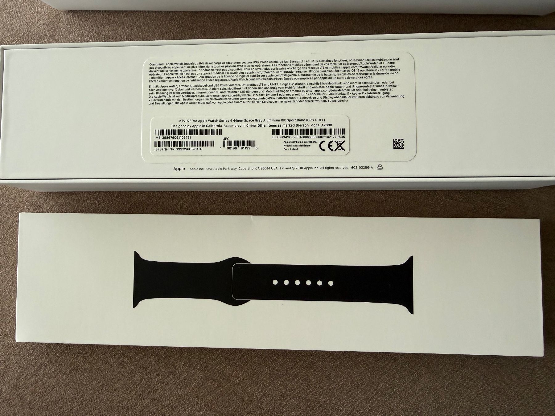 Apple Watch Serie 4 Space Gray GPS + Cellular 44mm (Defekt) in Trimbach ...