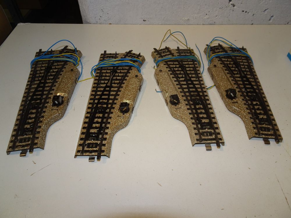 4 Märklin M-Gleis Schienen Weichen HO 5204 Set 2 | Kaufen auf Ricardo