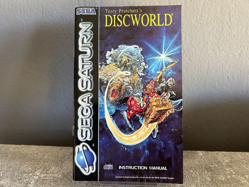 Discworld PAL Sega Saturn - Manual Only Price (Gebraucht) in Oberglatt ...