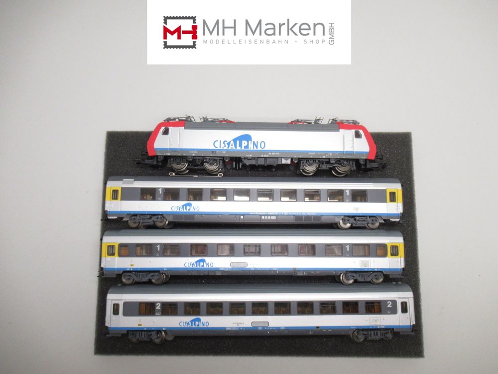 Märklin 26544 Re484 "Cisalpino" Set AC/WS-Digital H0 (Gebraucht) in ...