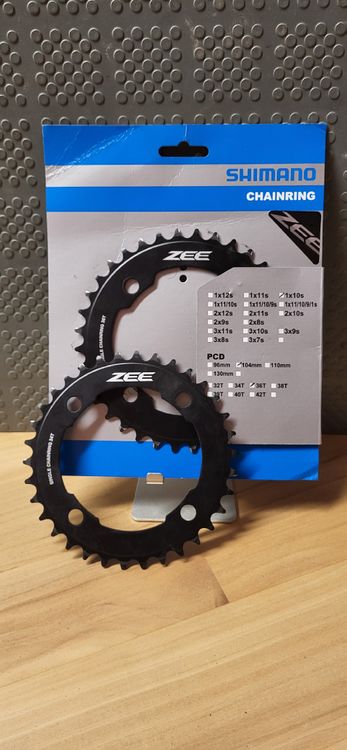 Shimano Chainrings 34T/36T ZEE (Gebraucht) in Willisau für CHF 20 – mit Lieferung auf Ricardo kaufen
