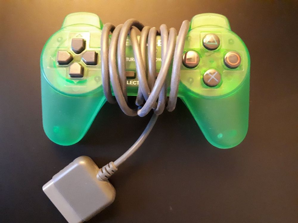 Sony Playstation 1 PS1 - BLAZE Controller - clear green grün | Kaufen ...
