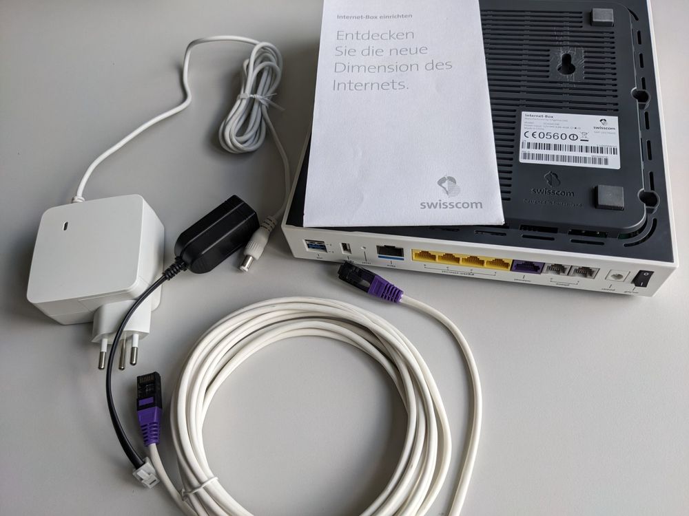 Swisscom Internet-Box (Gebraucht) in Bergdietikon für CHF 5 – mit ...