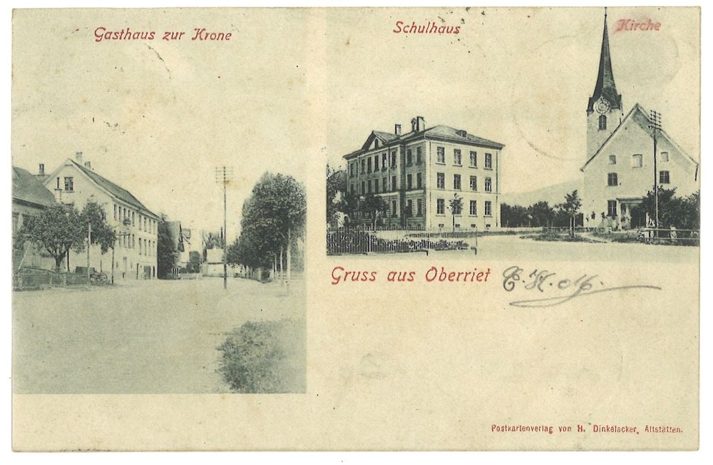 OBERRIET SG 1902 (Gebraucht) in Rothrist für CHF 18 – mit Lieferung auf Ricardo kaufen