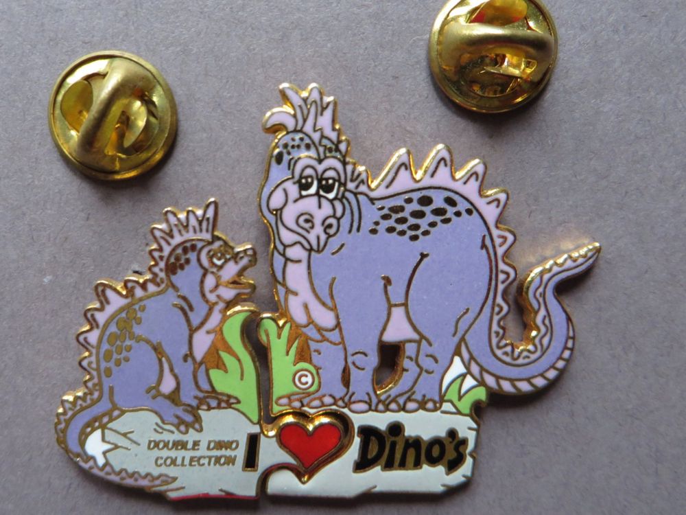 2 PINS, I LOVE DINO'S, DOUBLE DINO COLLECTION, SAURIER | Kaufen auf Ricardo