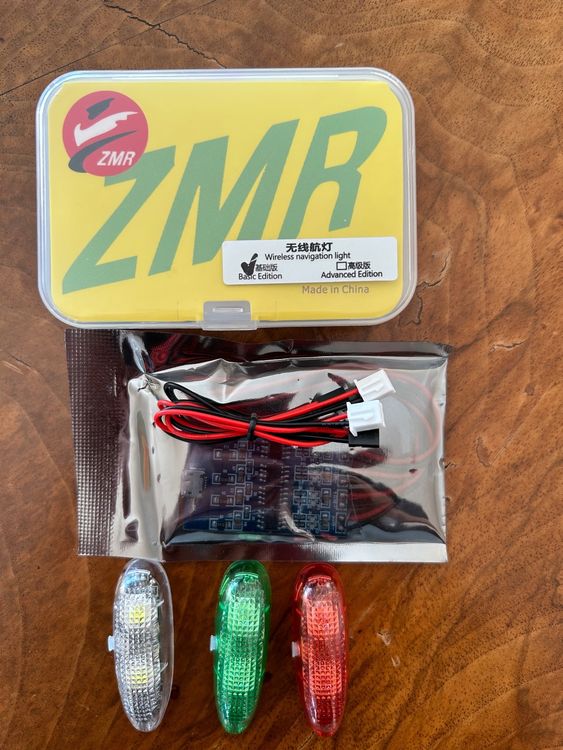 Kabellose Positioslichter für RC Auto, Boot oder RC Flugzeug (Neu und ...