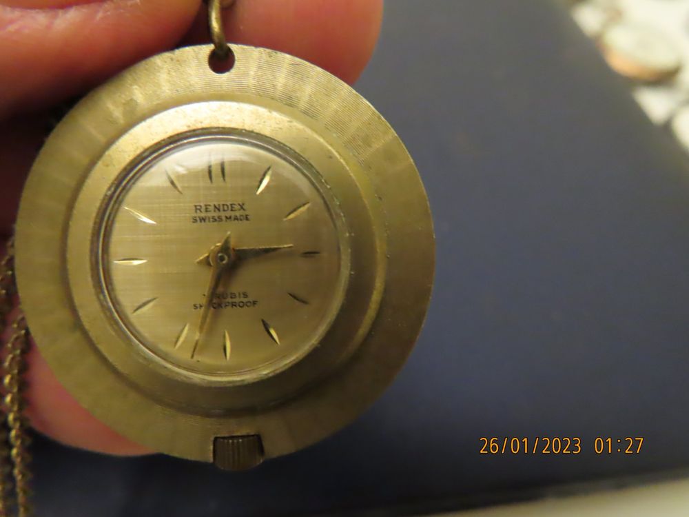 Rendex Anhanegeuhr, läuft, Ø 31.4 mm (Gebraucht) in Oberdorf BL für CHF ...