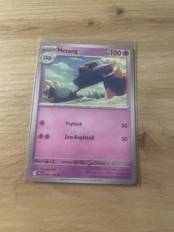 Metang Pokémon (Neu (gemäss Beschreibung)) in Sargans für CHF 1 – mit ...