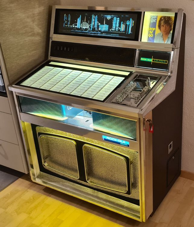 JUKEBOX MUSIKBOX ROCK-OLA 437 ULTRA mit Sichtmechanik (Gebraucht) in Zürich für CHF 3000 – nur ...