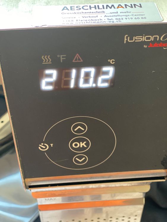 Thermoplongeur sous vide Pearl Fusionchef by Julabo (Gebraucht) in Sion ...