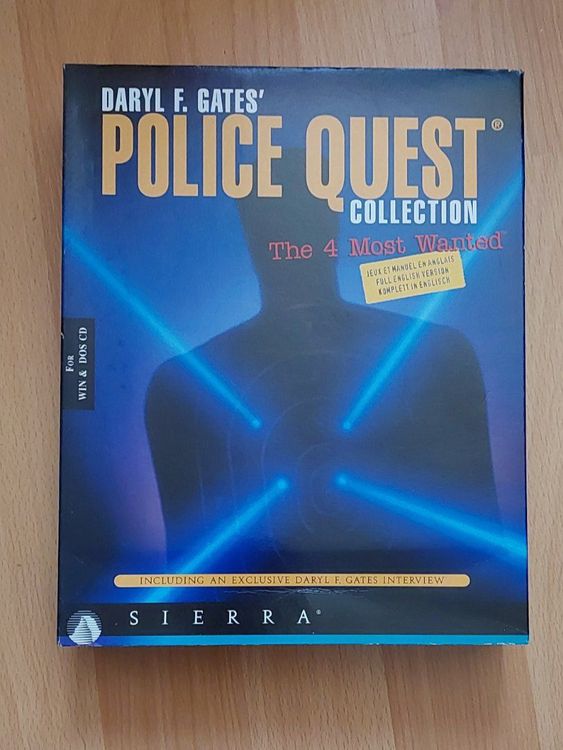 Daryl Gates Police Quest Collection 4 most wanted PC Game (Gebraucht ...