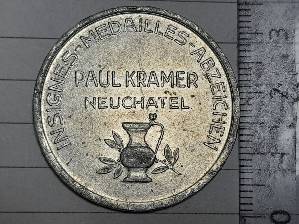 Landi-Medaille 1939 Variante Paul Kramer Neuchatel | Kaufen auf Ricardo