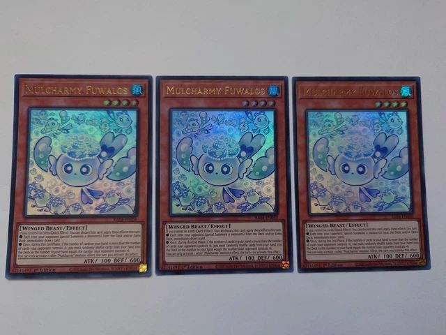 Yu-Gi-Oh Mulcharmy Fuwalos playset x3 UR (RA04) (Gebraucht) in ...