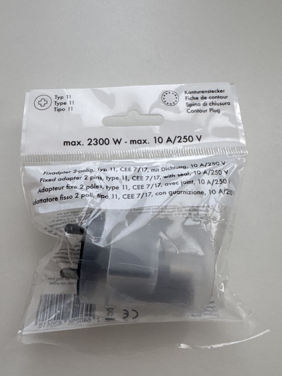Adapter EU Schuko zu Schweizer/ CH Typ 11 | Kaufen auf Ricardo
