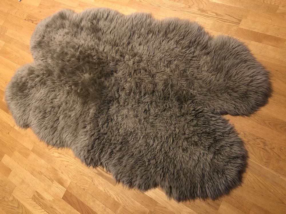 Grosses Schaffell Ikea Skold Teppich 160cm | Kaufen auf Ricardo