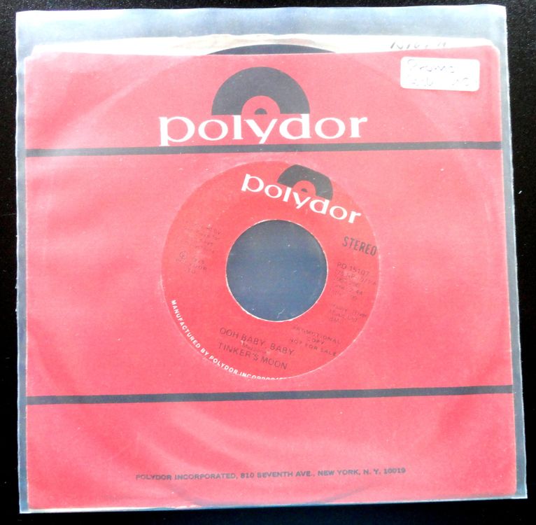 SI TINKER'S MOON ooh baby baby POLYDOR USA 1975 ROCK (Gebraucht) in ...