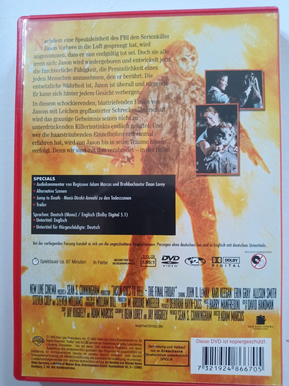 Jason Goes to Hell - Die Endabrechnung, uncut DVD (Gebraucht) in Tann ...