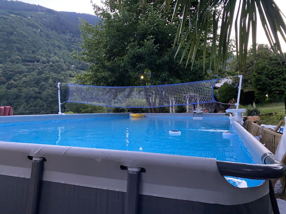 Pool / Intex Frame Pool Ultra Quadra XTR (975cm*488cm*132cm) (Gebraucht ...